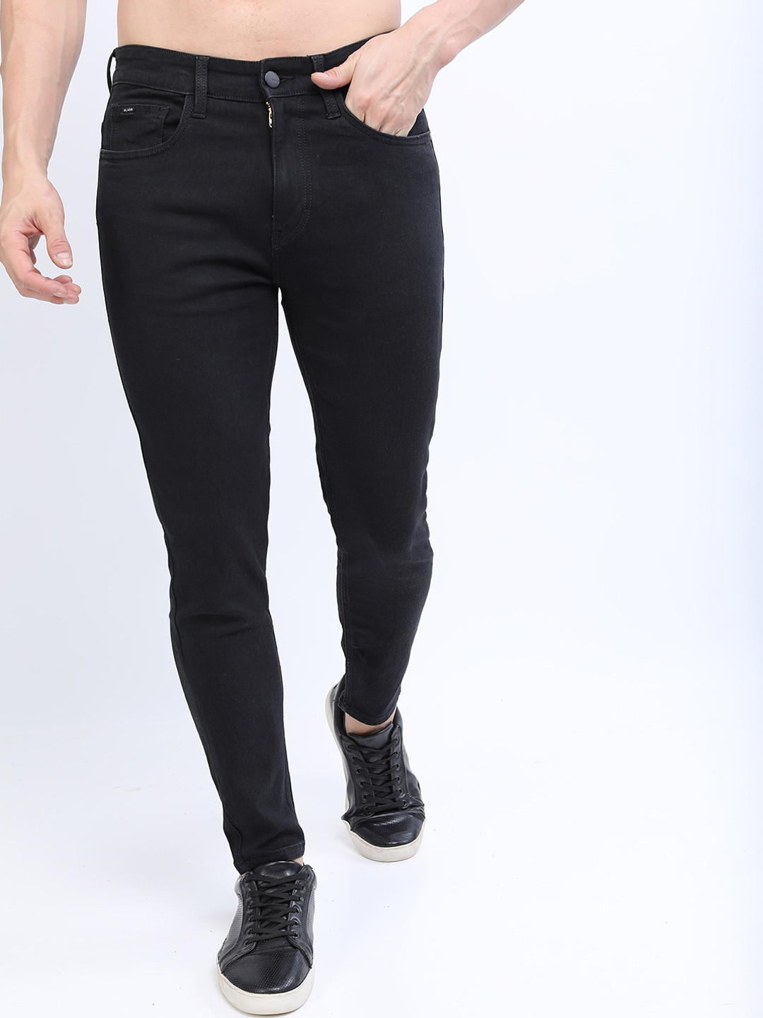 Buy KETCH Men Black Skinny Fit Cotton Stretchable Jeans - Jeans for Men ...