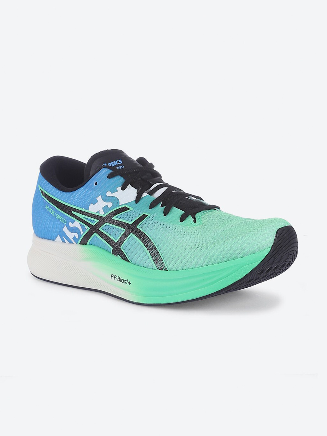 Buy ASICS Men Green Magic Speed 2 Ekiden Running Non Marking Shoes ...