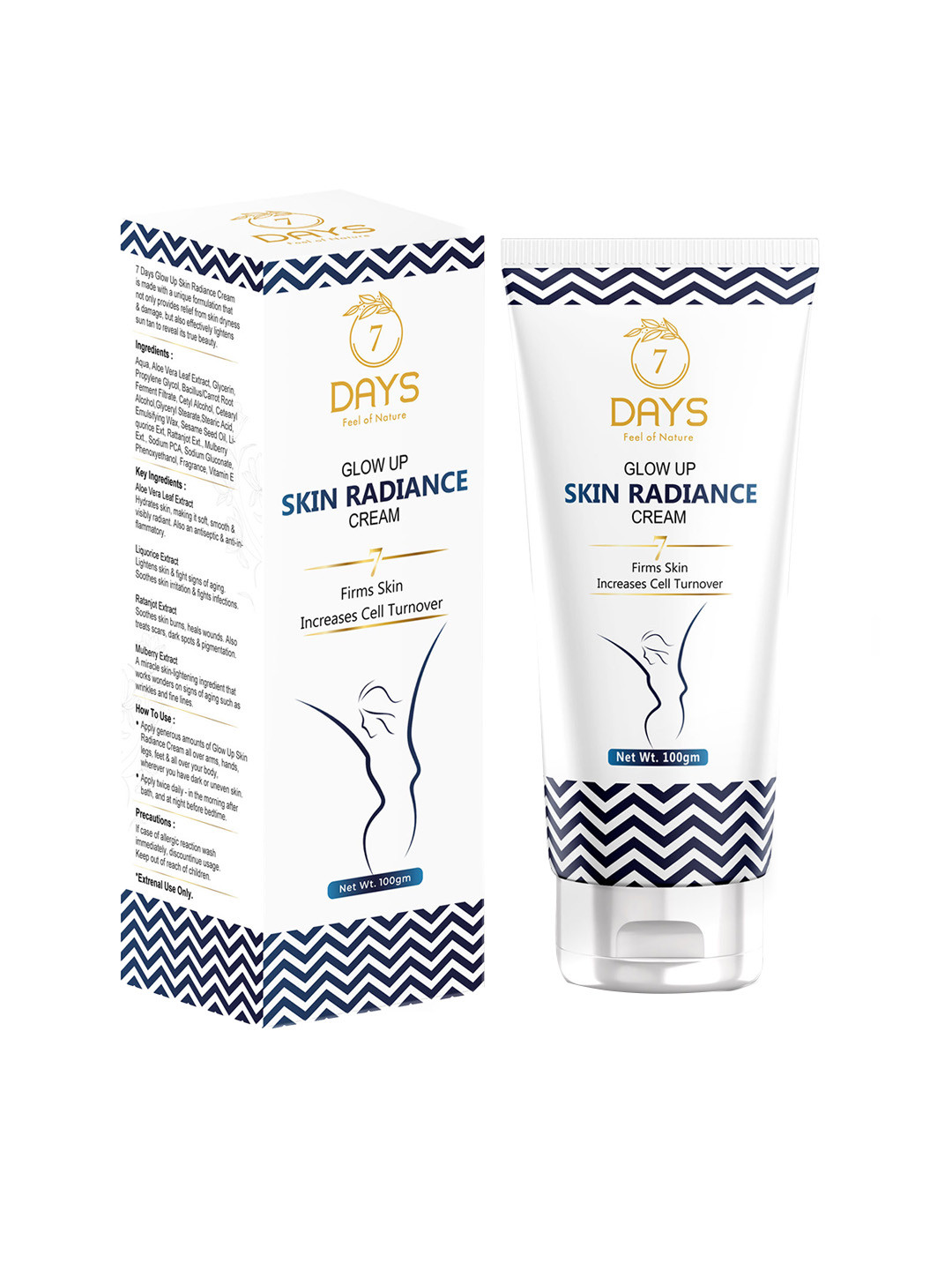 Buy 7 DAYS Glow Up Skin Radiance Cream To Increase Cell Turnover With ...