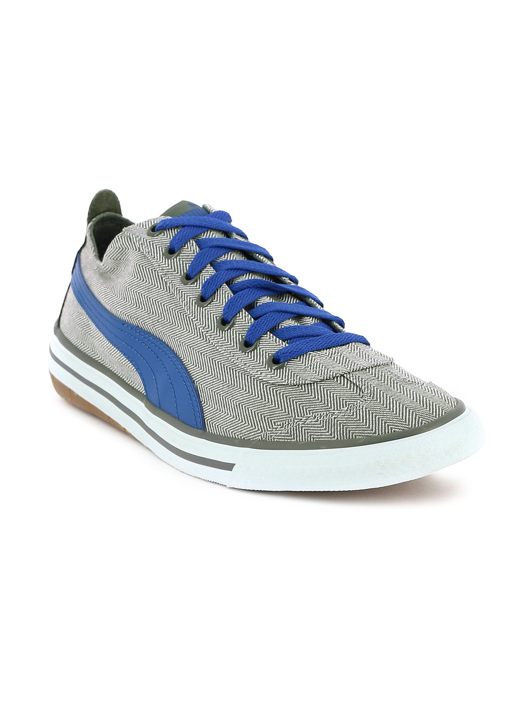 Buy Puma Unisex Grey 917 Herringbone Sneakers - Casual Shoes for Unisex ...