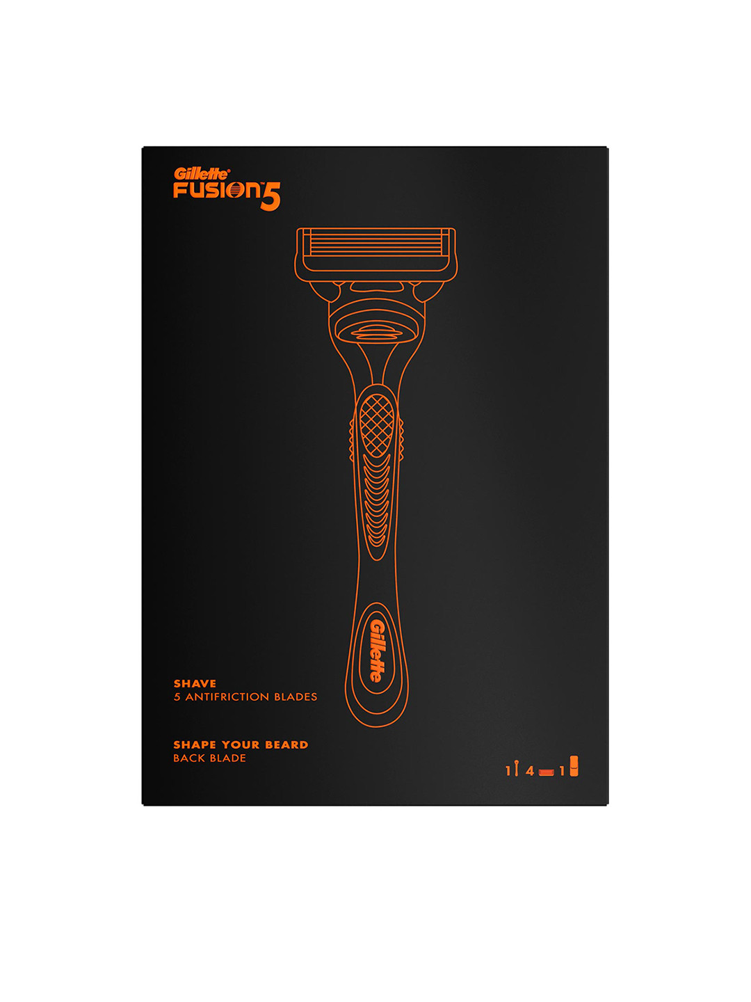 Buy Gillette Men Fusion5 Premium Gift Set 1 Handle, 4 Fusion Blades ...