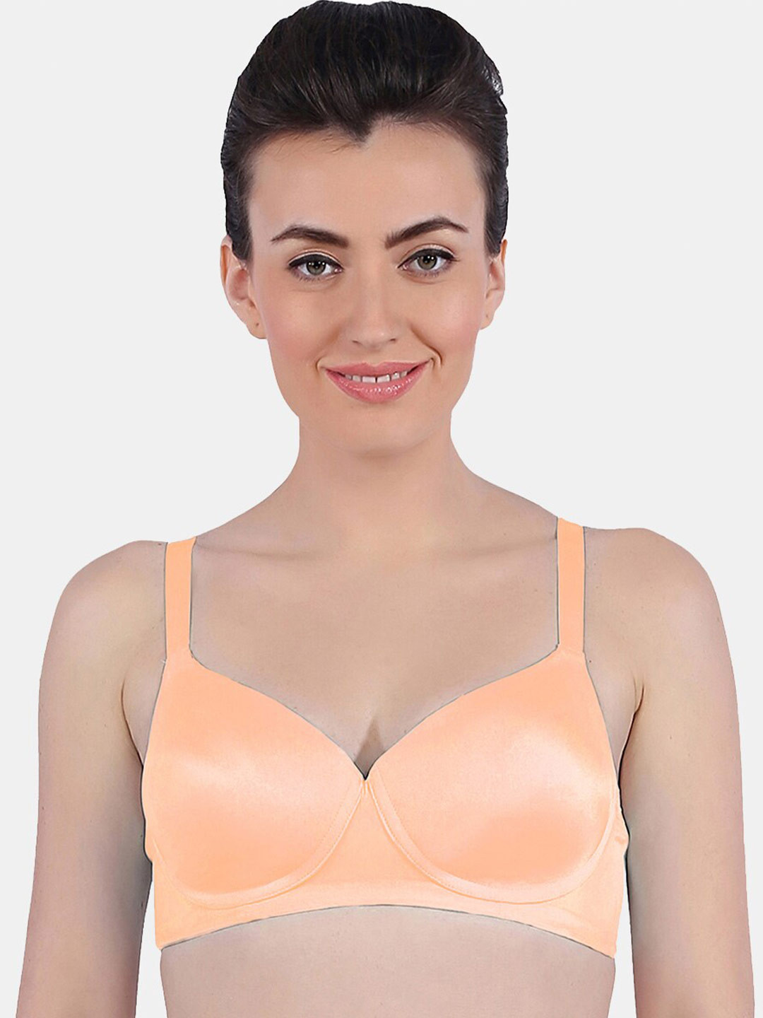 Buy Dazzle Orange Lightly Padded Seamless Bra DB193snecta32C - Bra for Women 20184578 | Myntra