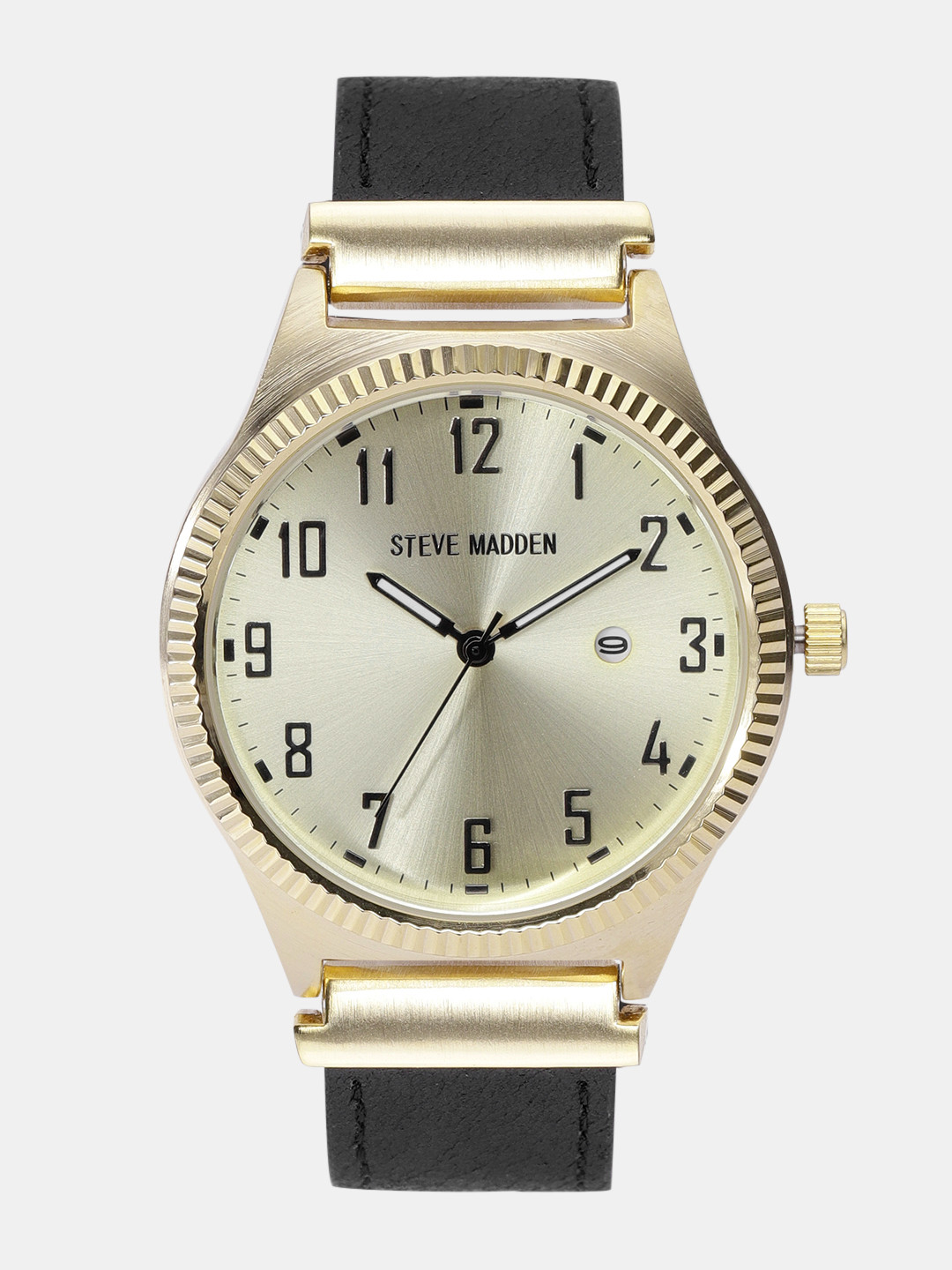 Buy Steve Madden Men Gold Toned Analogue Watch SMW032G BK - Watches for ...