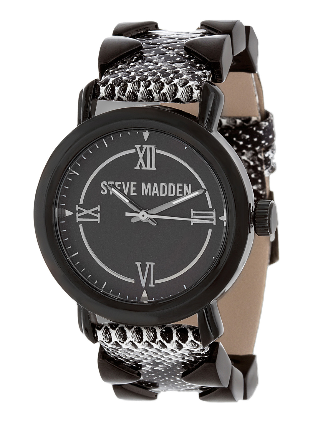 Buy Steve Madden Women Black Analogue Watch SMW038BK M1 - Watches for ...