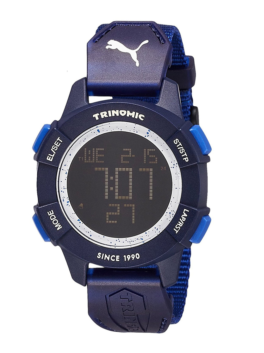 Buy Puma Men Navy Blue Digital Watch PU911271001 - Watches for Men ...