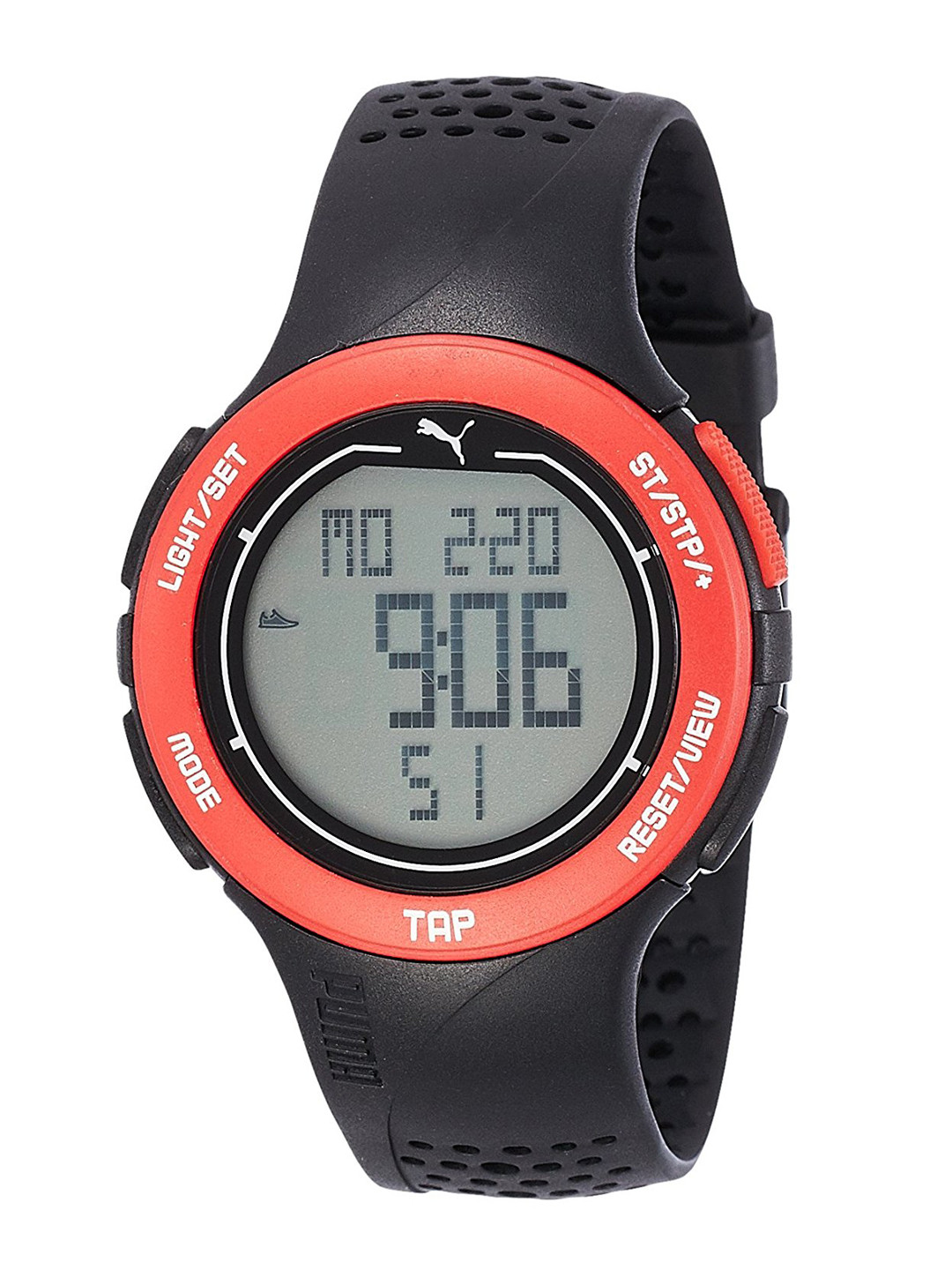 Buy Puma Unisex Orange & Black Digital Watch PU911211001 - Watches for ...