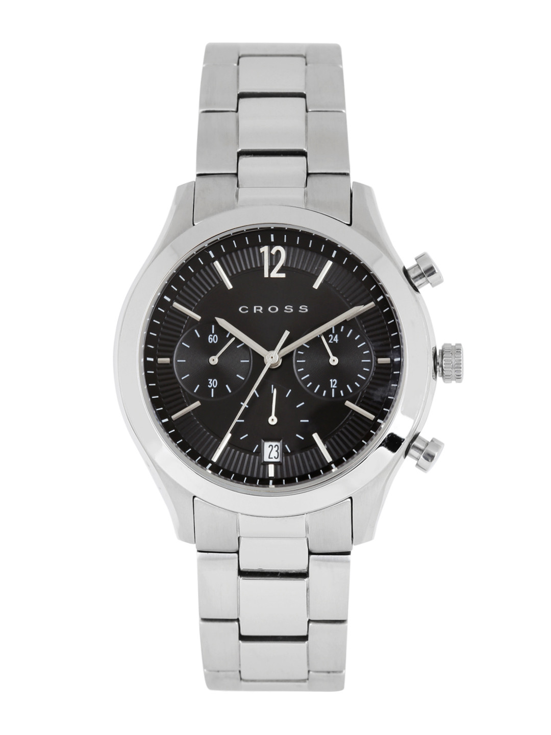 Buy Cross Men Black Chronograph Analogue Watch CR8022 11 - Watches for ...