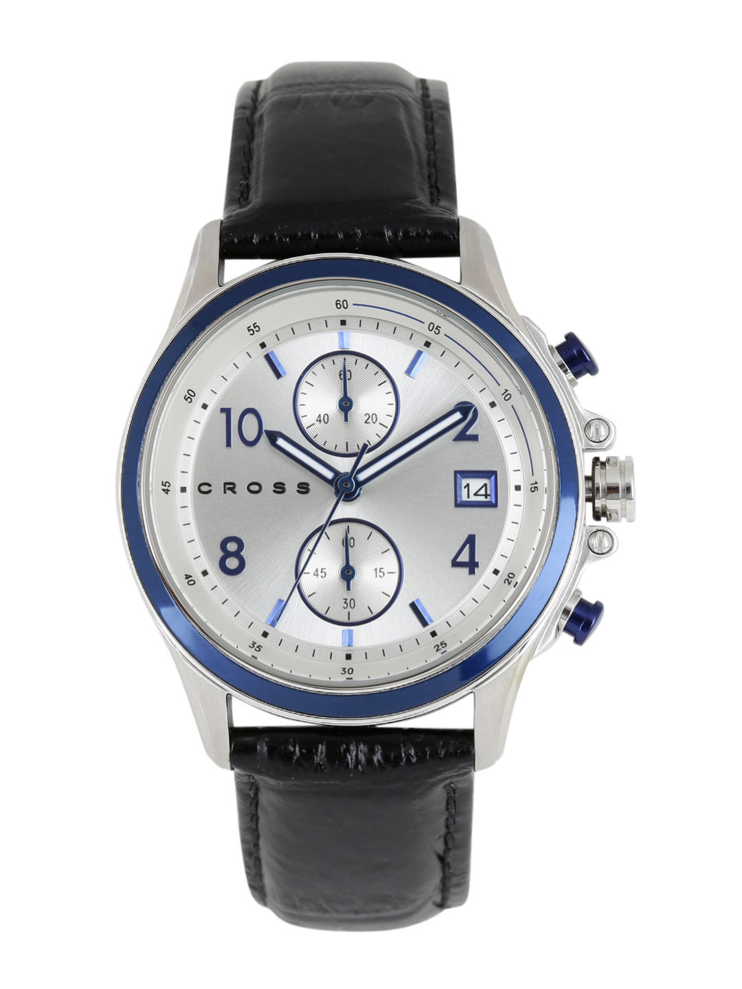 Buy Cross Men Silver Toned Analogue Watch CR8023 01 - Watches for Men ...