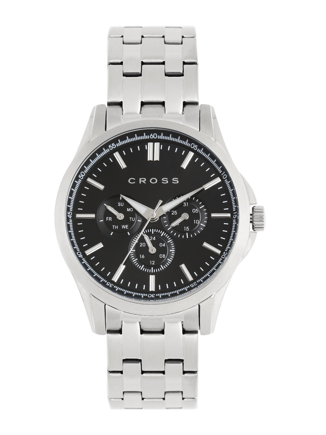 Buy Cross Men Black Multifunction Analogue Watch CR8039 11 - Watches ...