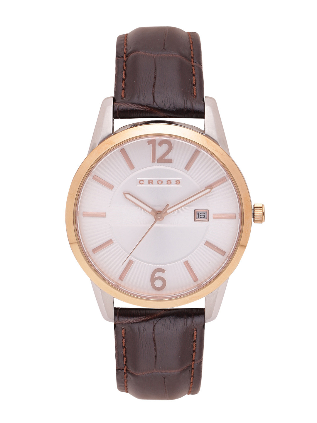 Buy Cross Men Silver Toned Analogue Watch CR8002 04 - Watches for Men ...