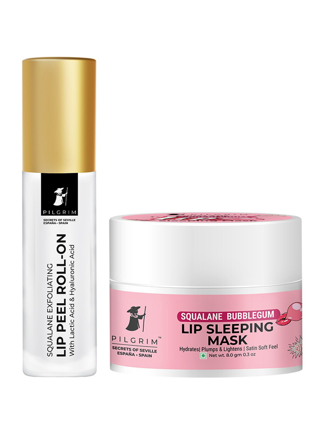 Buy Pilgrim Lip Exfoliating Peel With Hydration Lip Mask For Dry ...