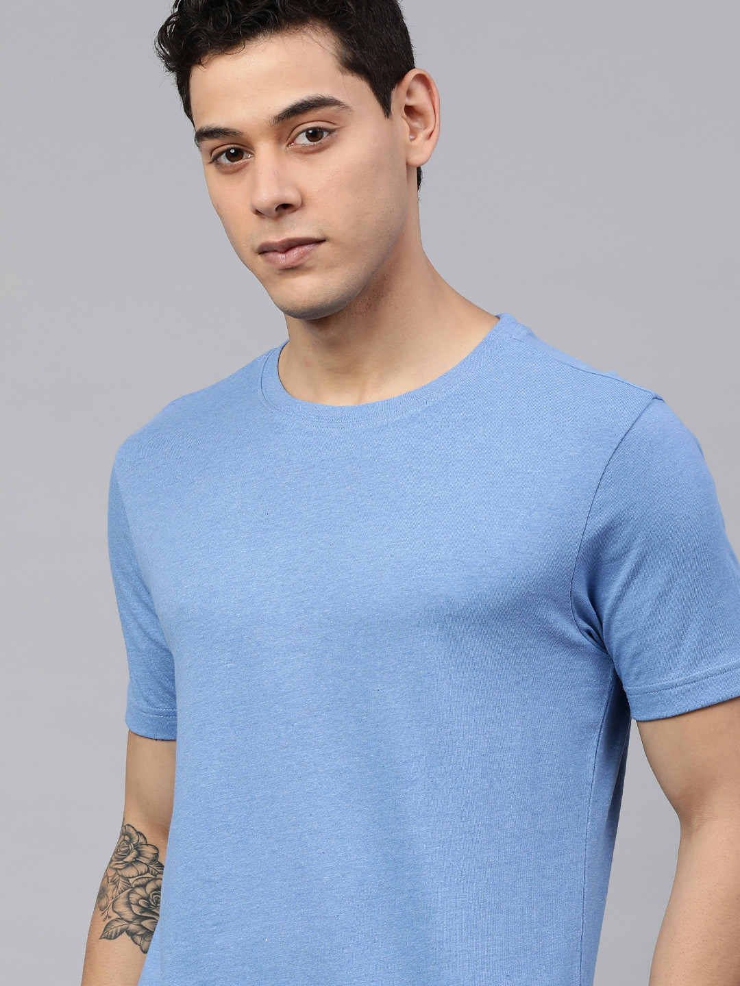 Buy Huetrap Men Short Sleeve Round Neck T Shirt - Tshirts for Men ...