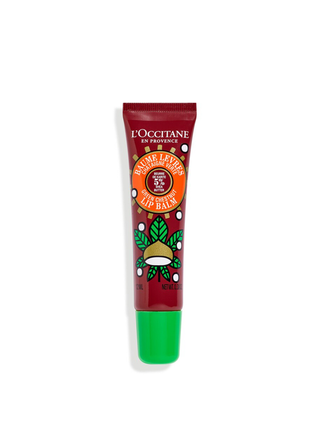 Buy LOccitane En Provence Shea Green Chestnut Lip Balm To Prevent Dry ...