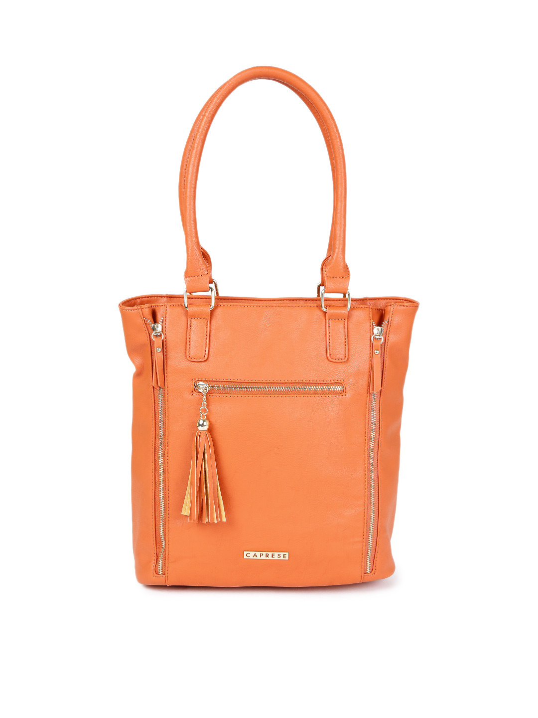 Buy Caprese Orange Solid Shoulder Bag - Handbags for Women 2021887 | Myntra