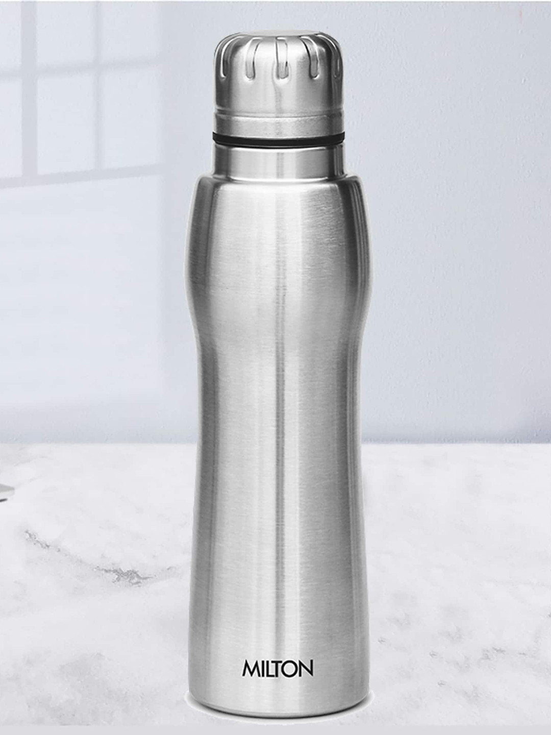 Buy Milton Silver Elate 750 Stainless Steel Bottle 635 Ml - Water ...