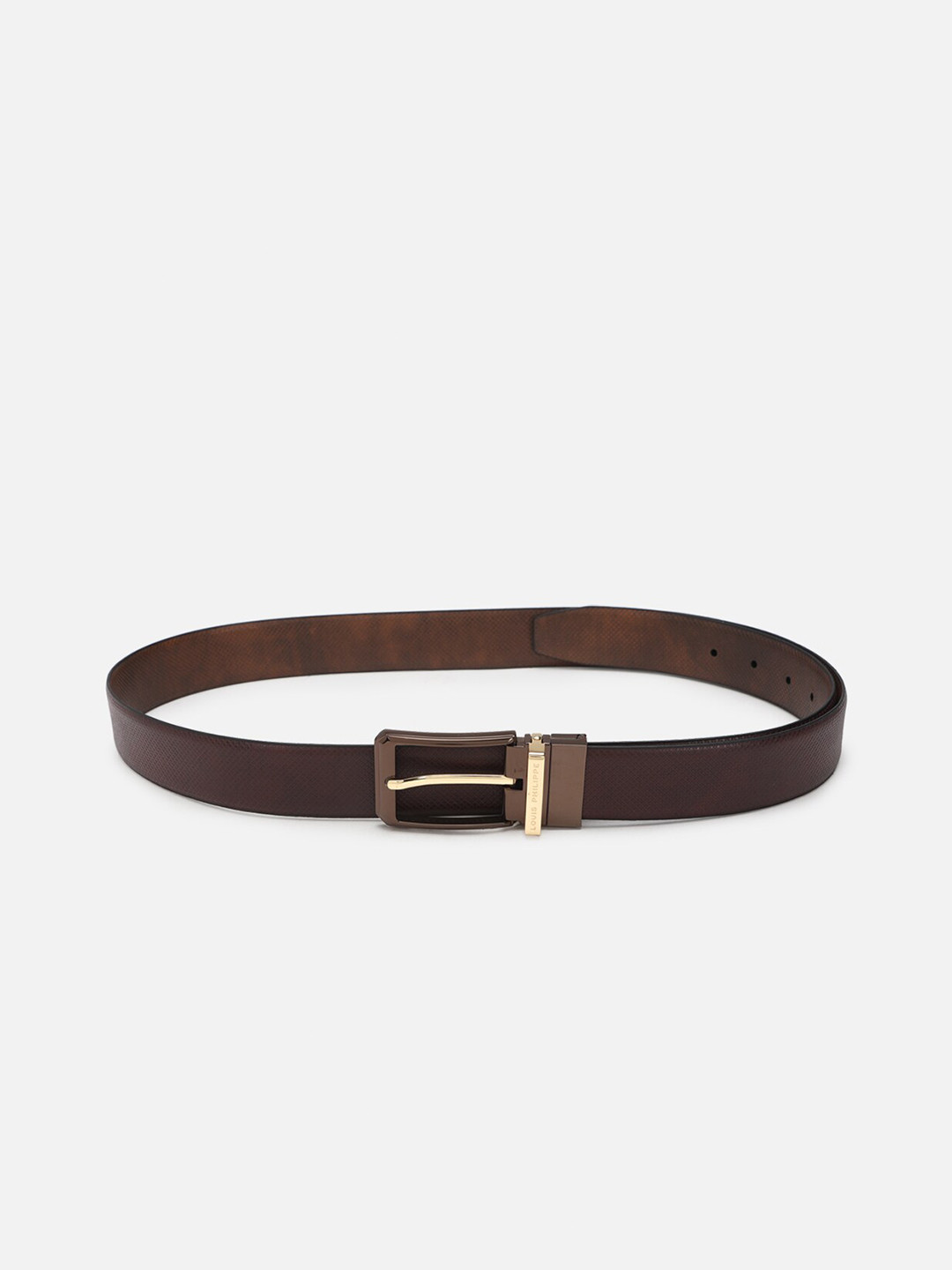 Buy Louis Philippe Men Textured Leather Formal Belt - Belts for Men ...