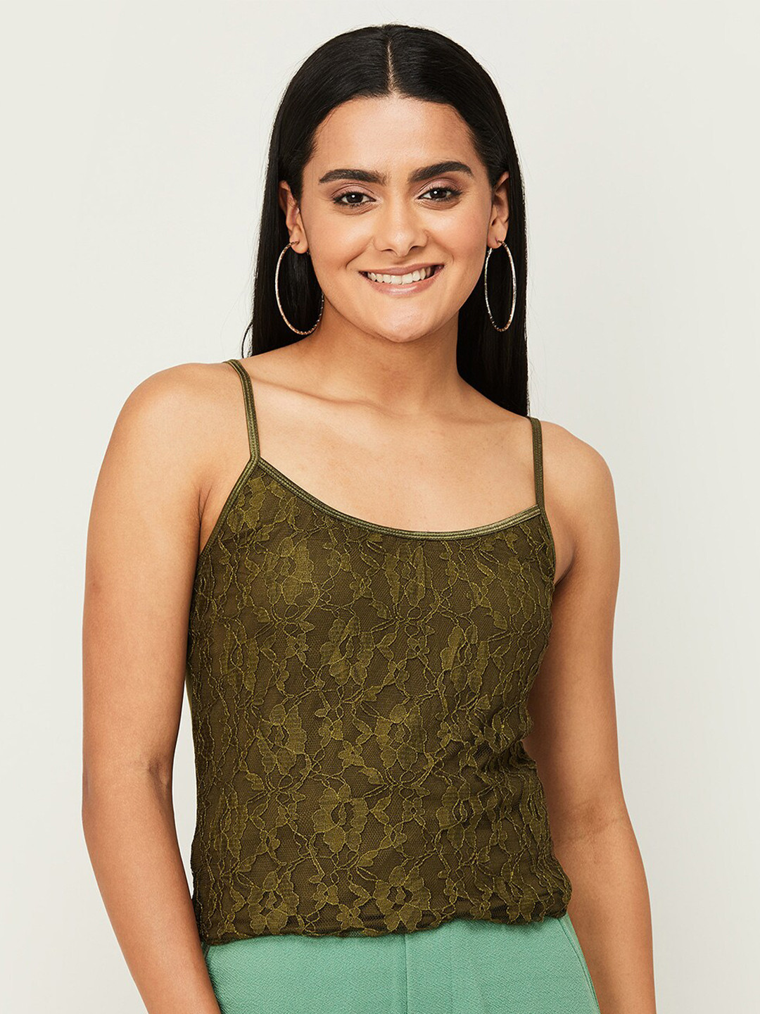 Buy CODE By Lifestyle Viscose Rayon Floral Top - Tops for Women ...