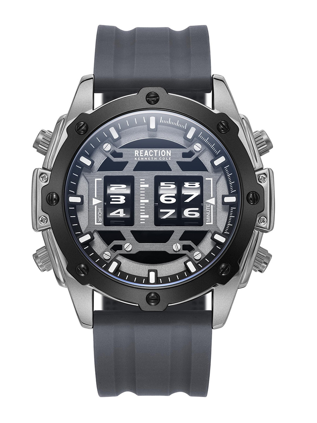 Buy REACTION KENNETH COLE Men Digital Strap Sports Watch KRWGQ9006902 ...
