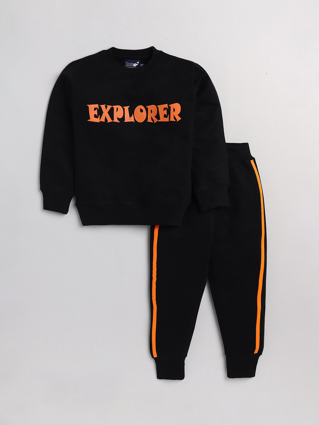Buy Toonyport Boys Black Solid Tracksuit - Tracksuits for Boys 20236582 ...