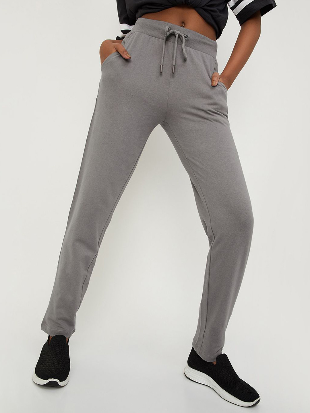 Buy Max Women Solid Sports Track Pants - Track Pants for Women 30436995 ...