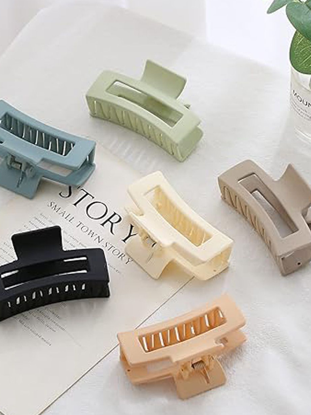 Buy Xivir Set Of 6 Women Claw Clips - Hair Accessory for Women 30521392 ...