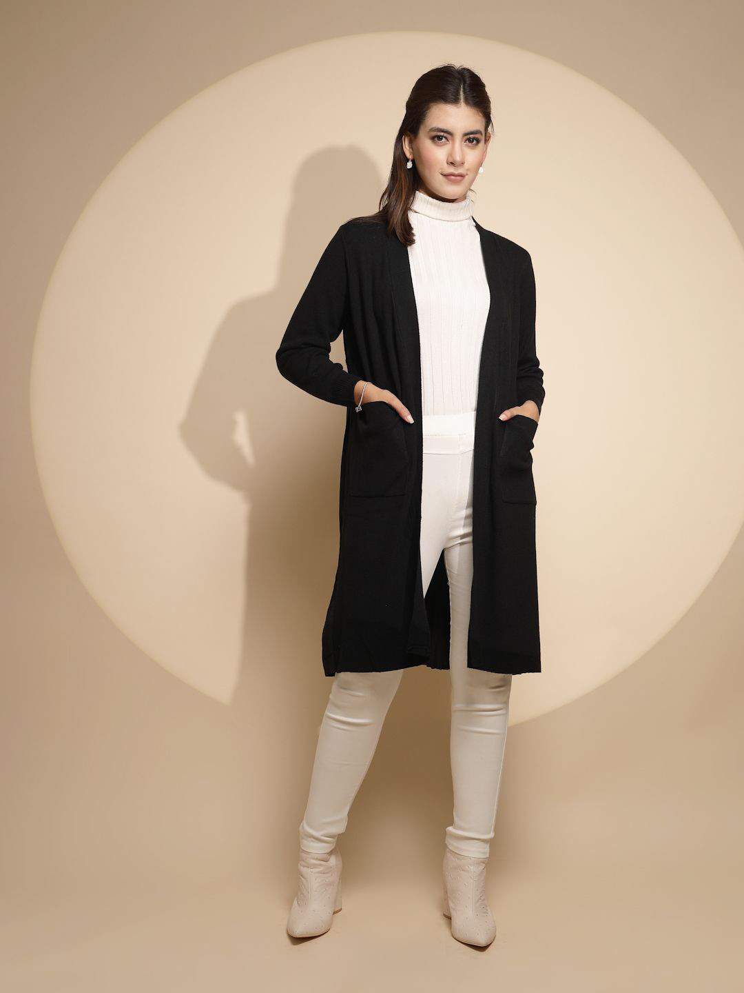 Buy Global Republic Women Longline Shrug - Shrug for Women 30553309 ...