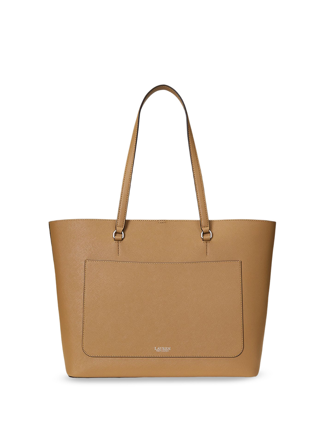 Buy Polo Ralph Lauren Crosshatch Leather Large Karly Tote - Handbags ...