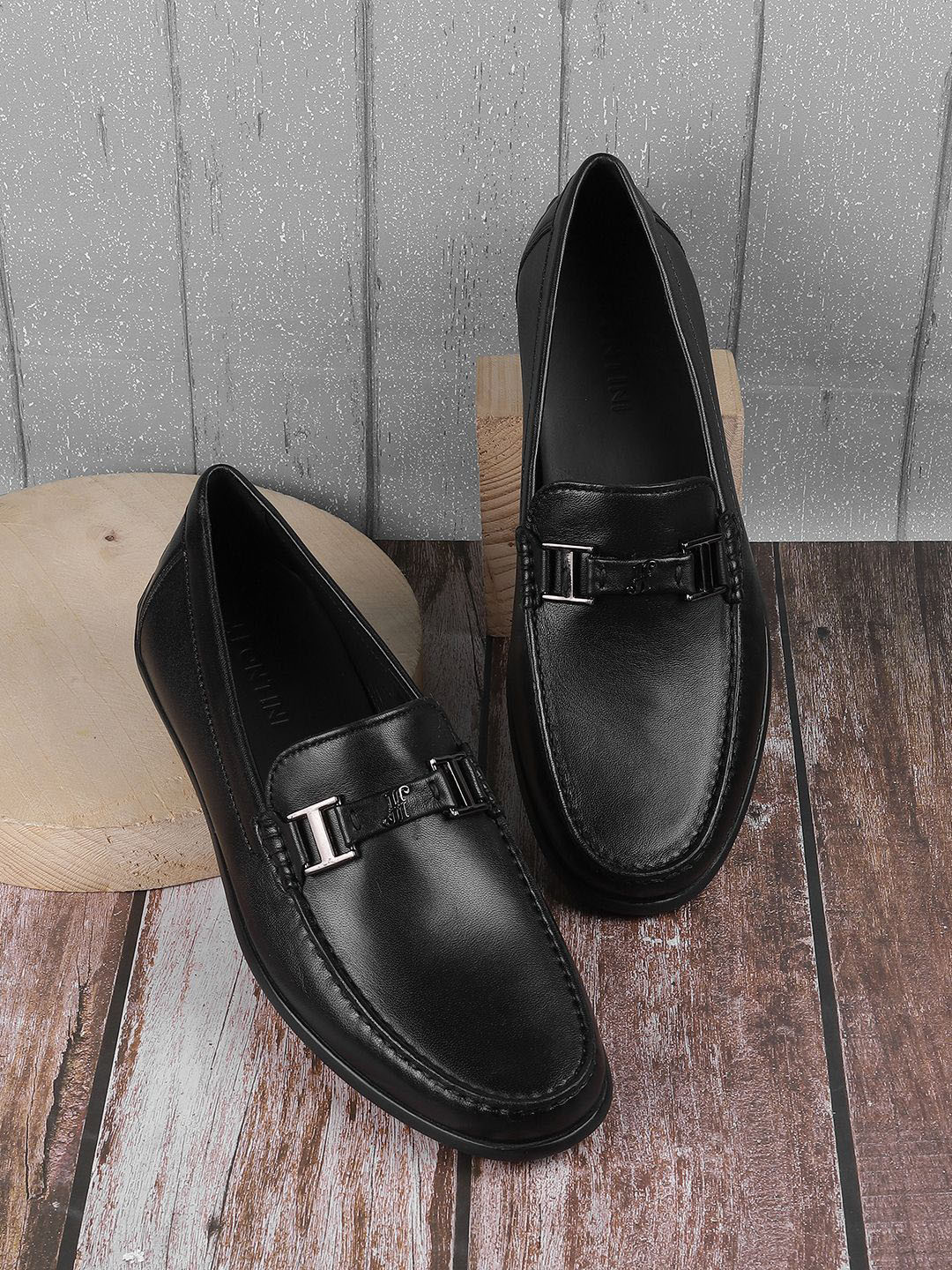 Buy J.FONTINI Men Leather Formal Loafers - Formal Shoes for Men ...