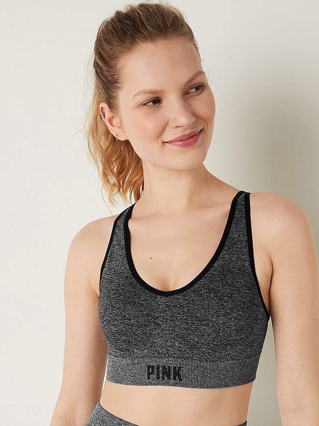 Buy Victoria's Secret PINK Active Seamless Air Medium Impact Sports Bra ...