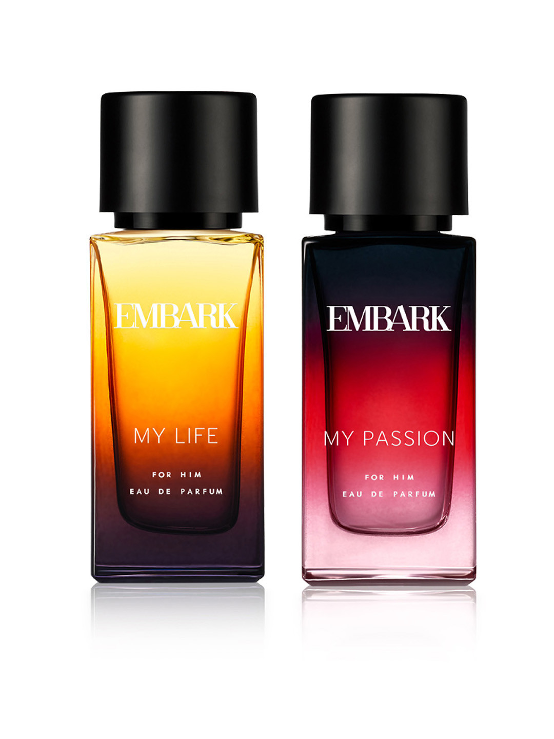 Buy EMBARK Men Set Of 2 Eau De Parfum 30ml Each My Life + My Passion ...