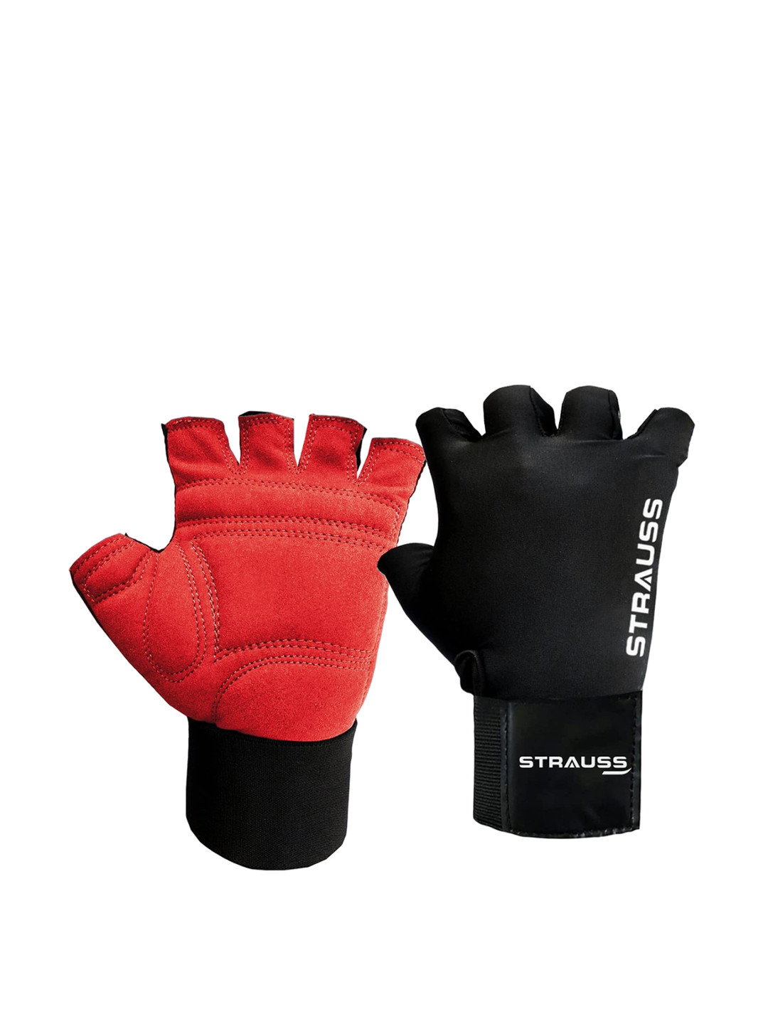 Buy STRAUSS Weight Lifting Fitness Gym Hand Gloves - Sports Accessories ...