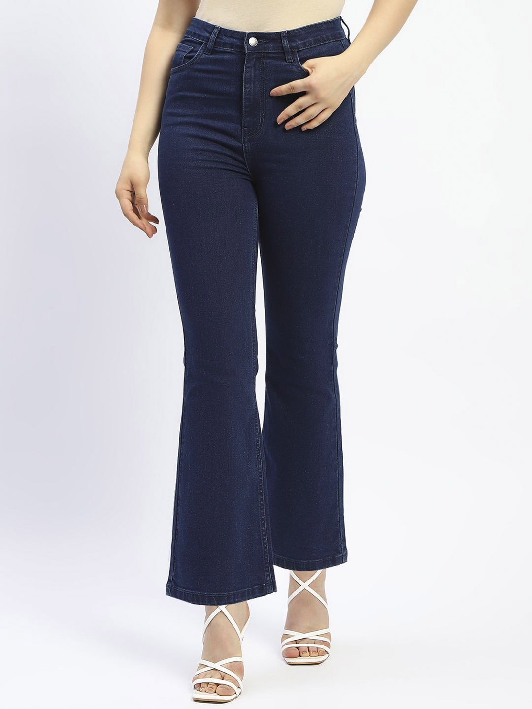 Buy Madame Women Bootcut Jeans - Jeans for Women 30591546 | Myntra