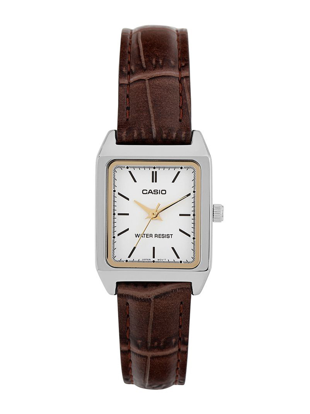 Buy CASIO Women Dial & Leather Cuff Straps Analogue Watch A2290 ...