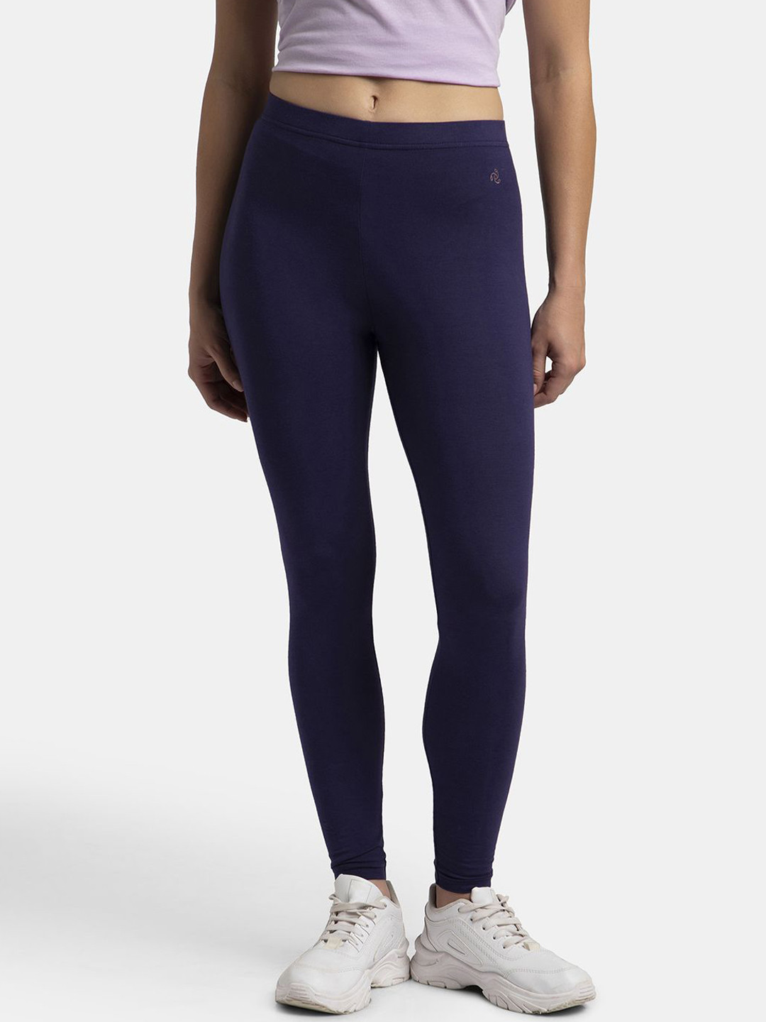 Buy Jockey Super Combed Cotton Stretch Leggings With Ultrasoft ...
