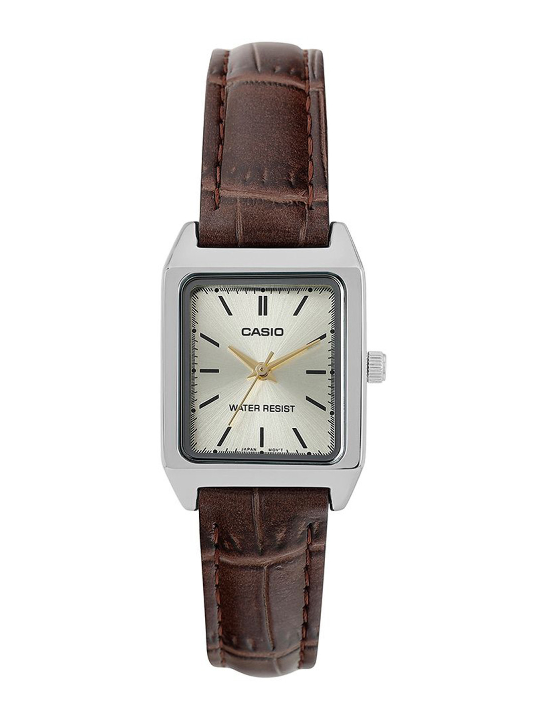 Buy CASIO Women Dial & Leather Cuff Straps Analogue Watch A2292 ...