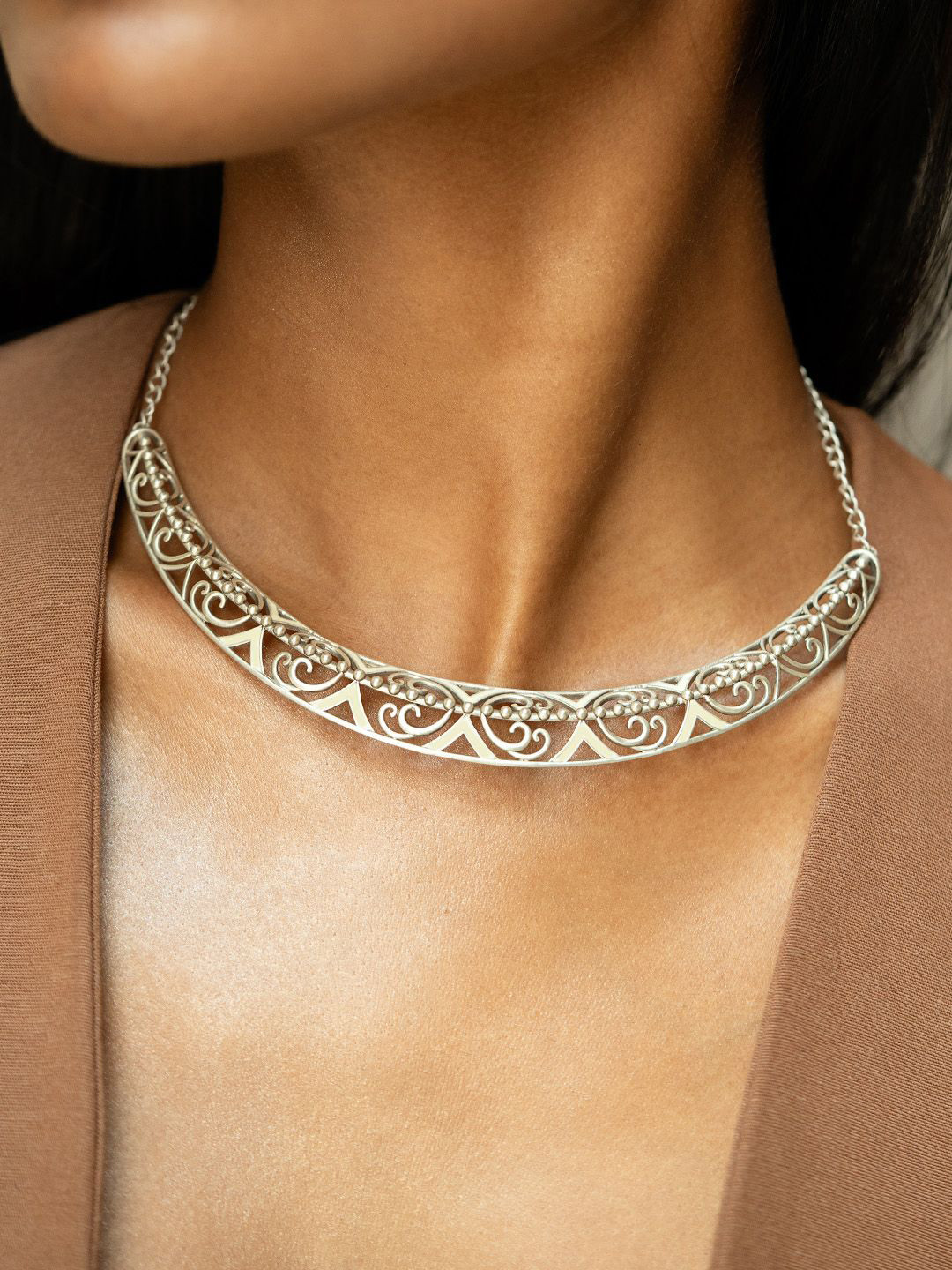 Buy SHAYA Sterling Silver Necklace - Necklace And Chains for Women ...