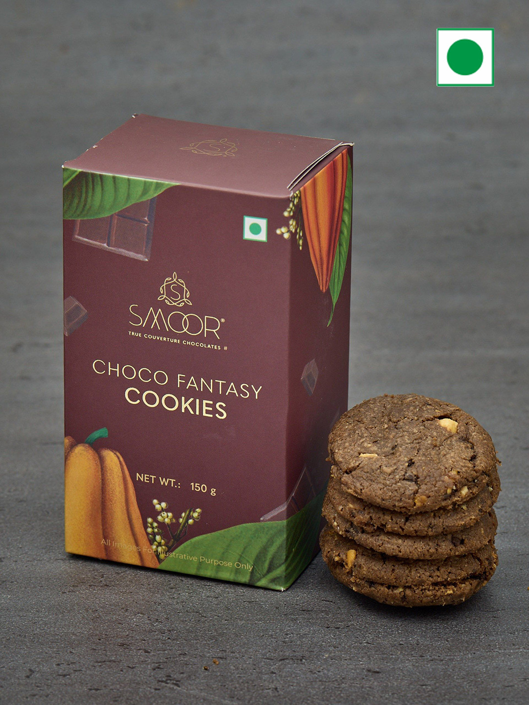 Buy SMOOR Fantasy Choco Nuts Cookies 150g - Cookies for Unisex 30645436 ...