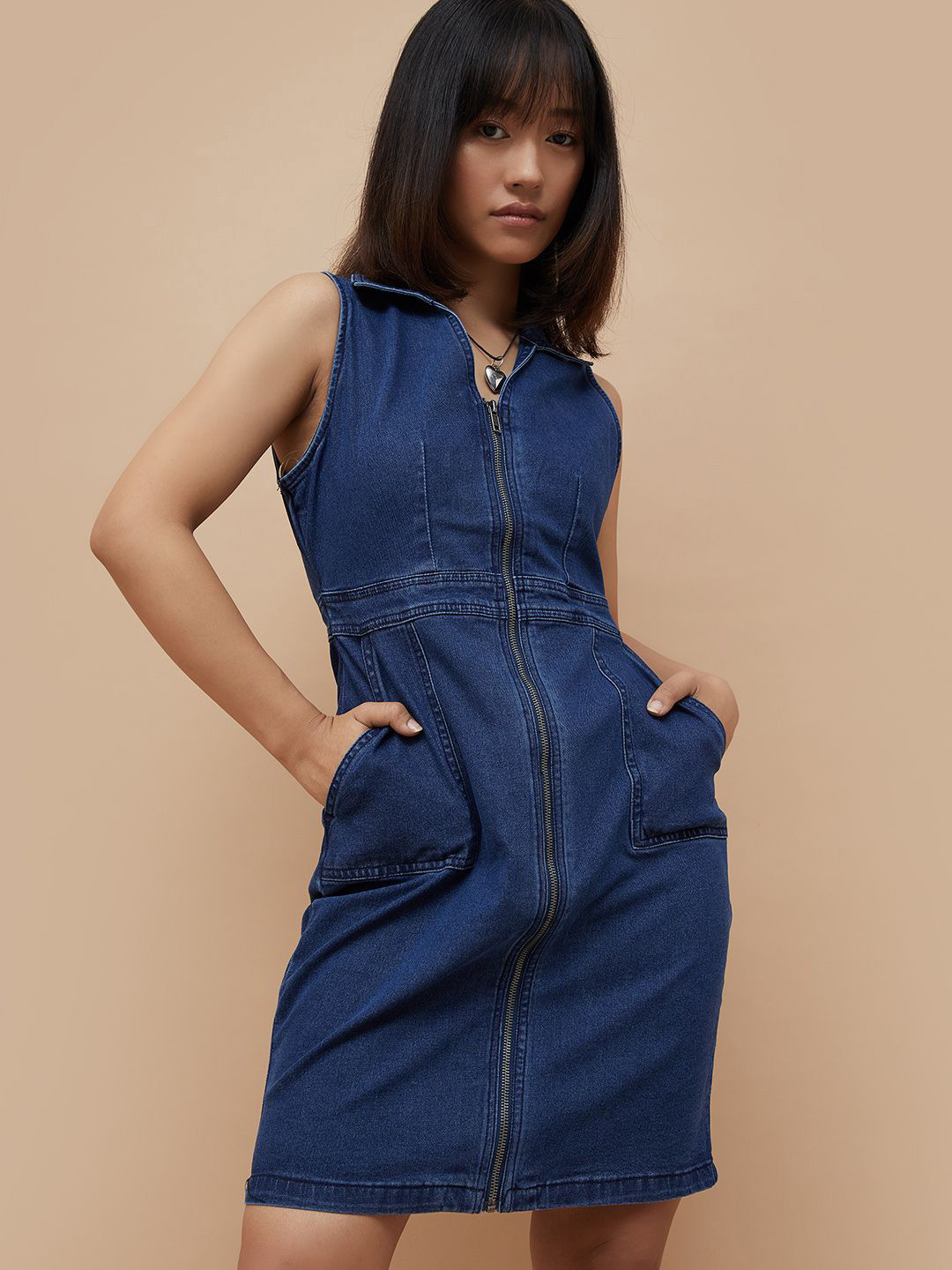 Buy Ginger By Lifestyle Sleeveless Sheath Dress - Dresses for Women ...