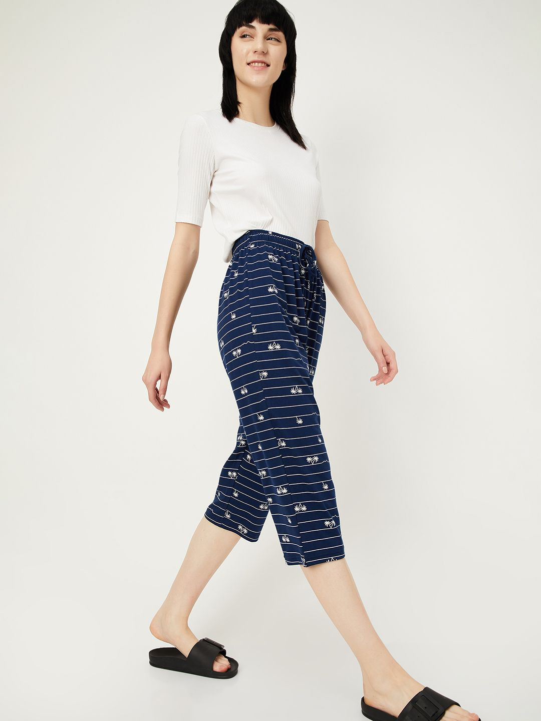 Buy Max Women Printed Capris - Capris for Women 30648286 | Myntra