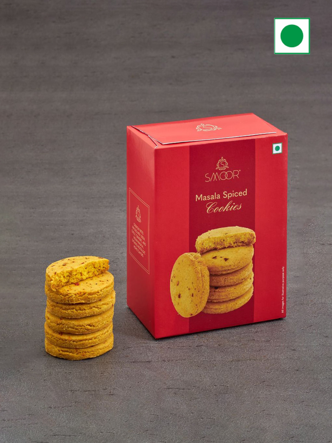 Buy SMOOR Masala Spiced Cookies 150 Gms - Cookies for Unisex 30645408 ...