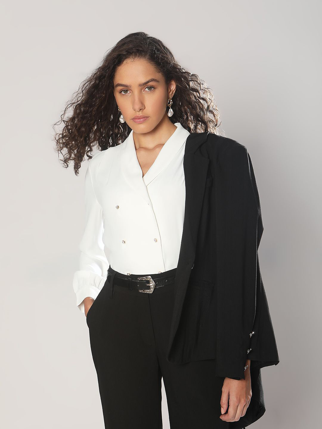 Buy Vero Moda Monochrome Top - Tops for Women 30663763 | Myntra