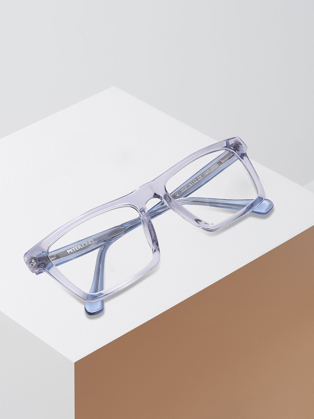 Buy Peter Jones Eyewear Unisex Full Rim Square Frames - Frames for ...