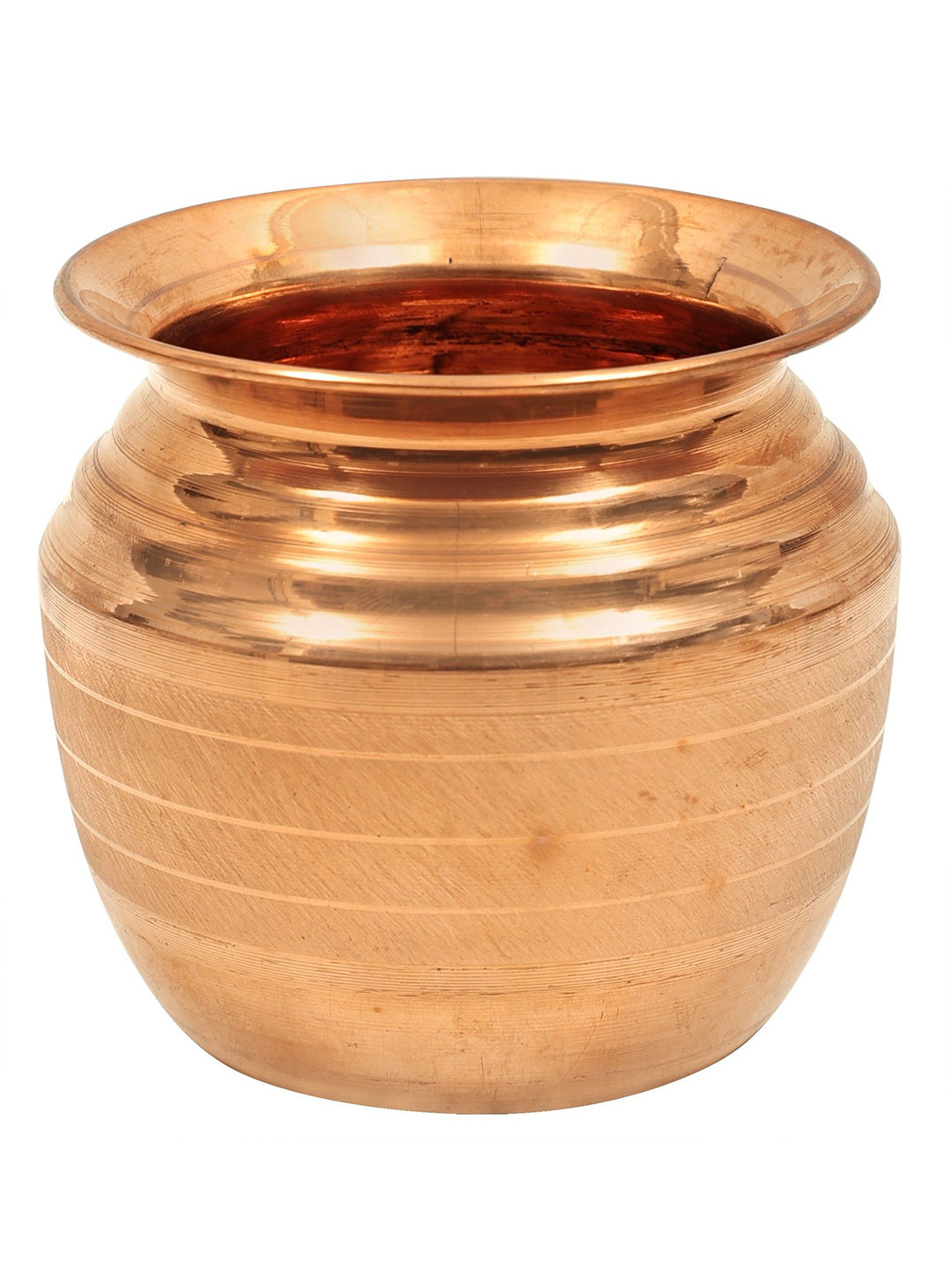 Buy Exotic India Pure Copper Puja Kalash - Pooja Essentials for Unisex ...