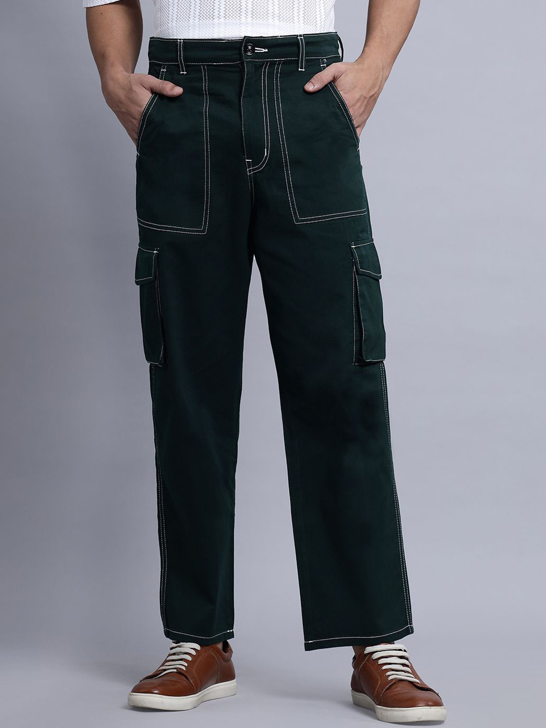 Buy N AND J Men High Rise Cargo Jeans - Jeans for Men 30655458 | Myntra