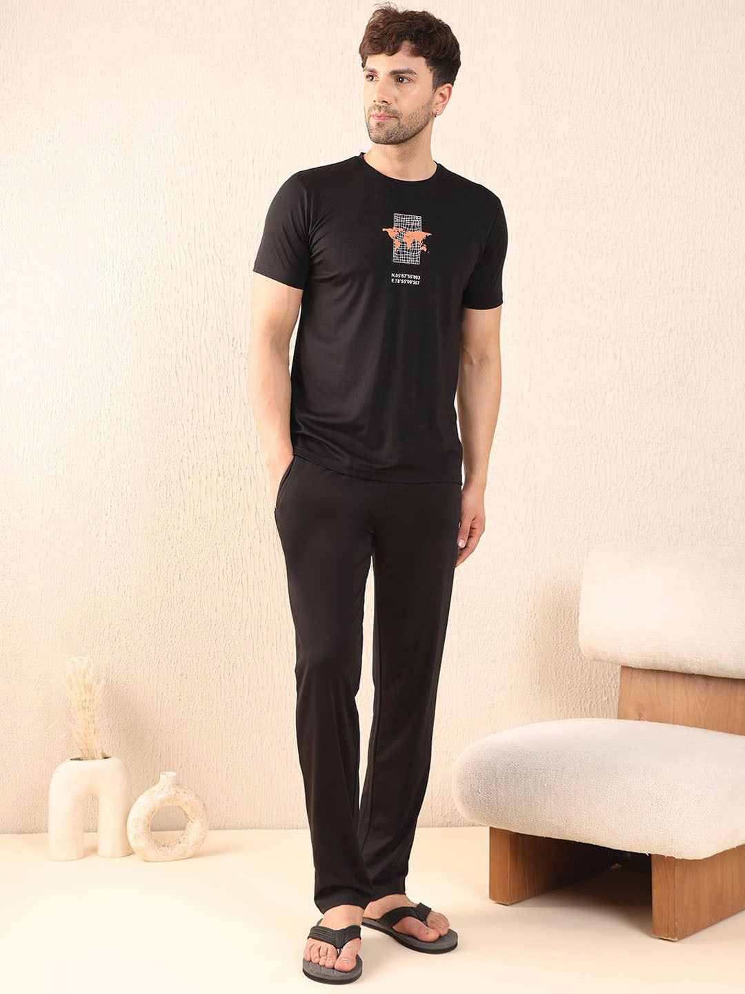 Buy Sweet Dreams Men Printed Night Suit - Night Suits for Men 30695240 ...