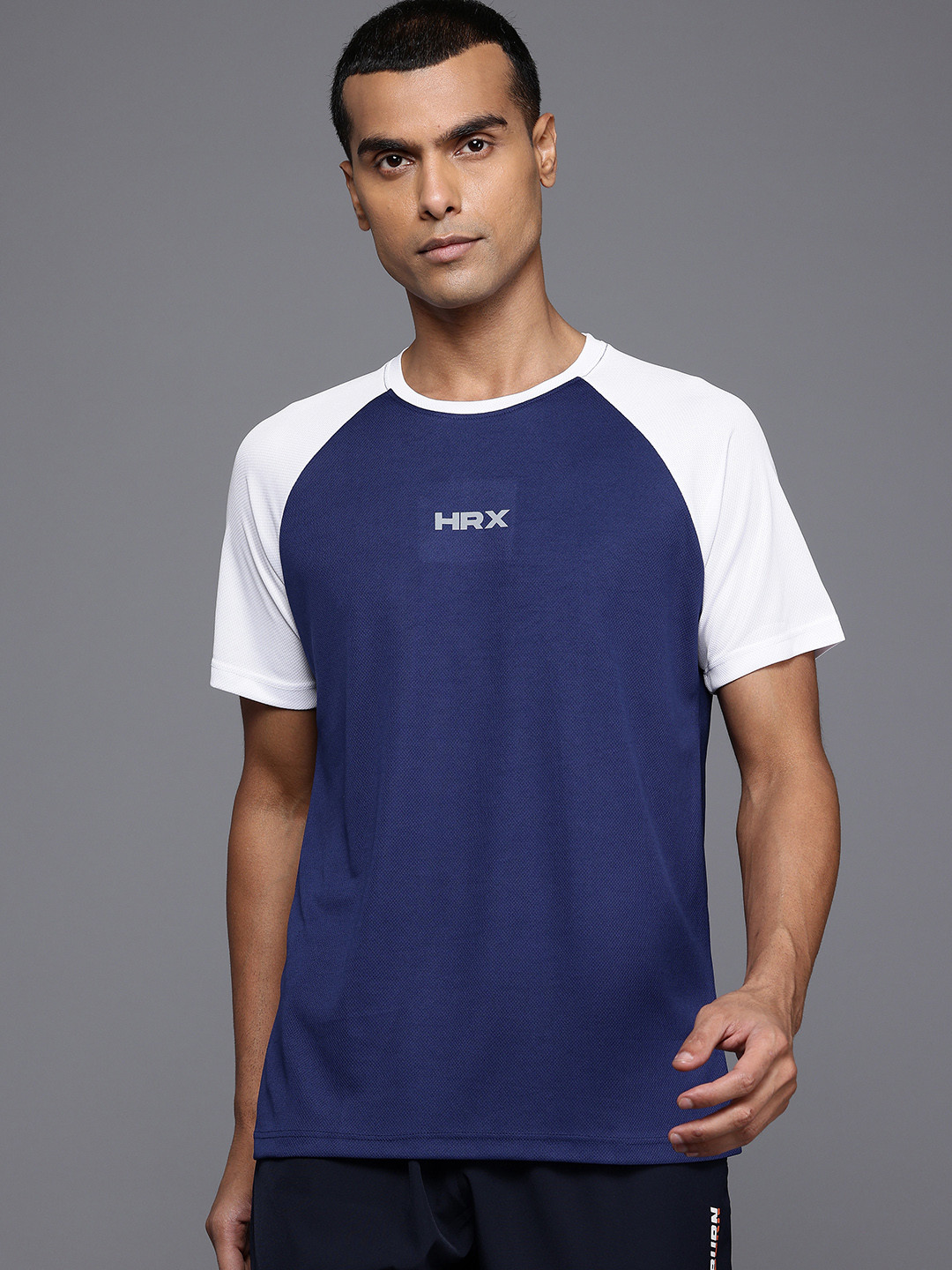 Buy HRX By Hrithik Roshan Raglan Sleeve Runnning T Shirt - Tshirts for ...