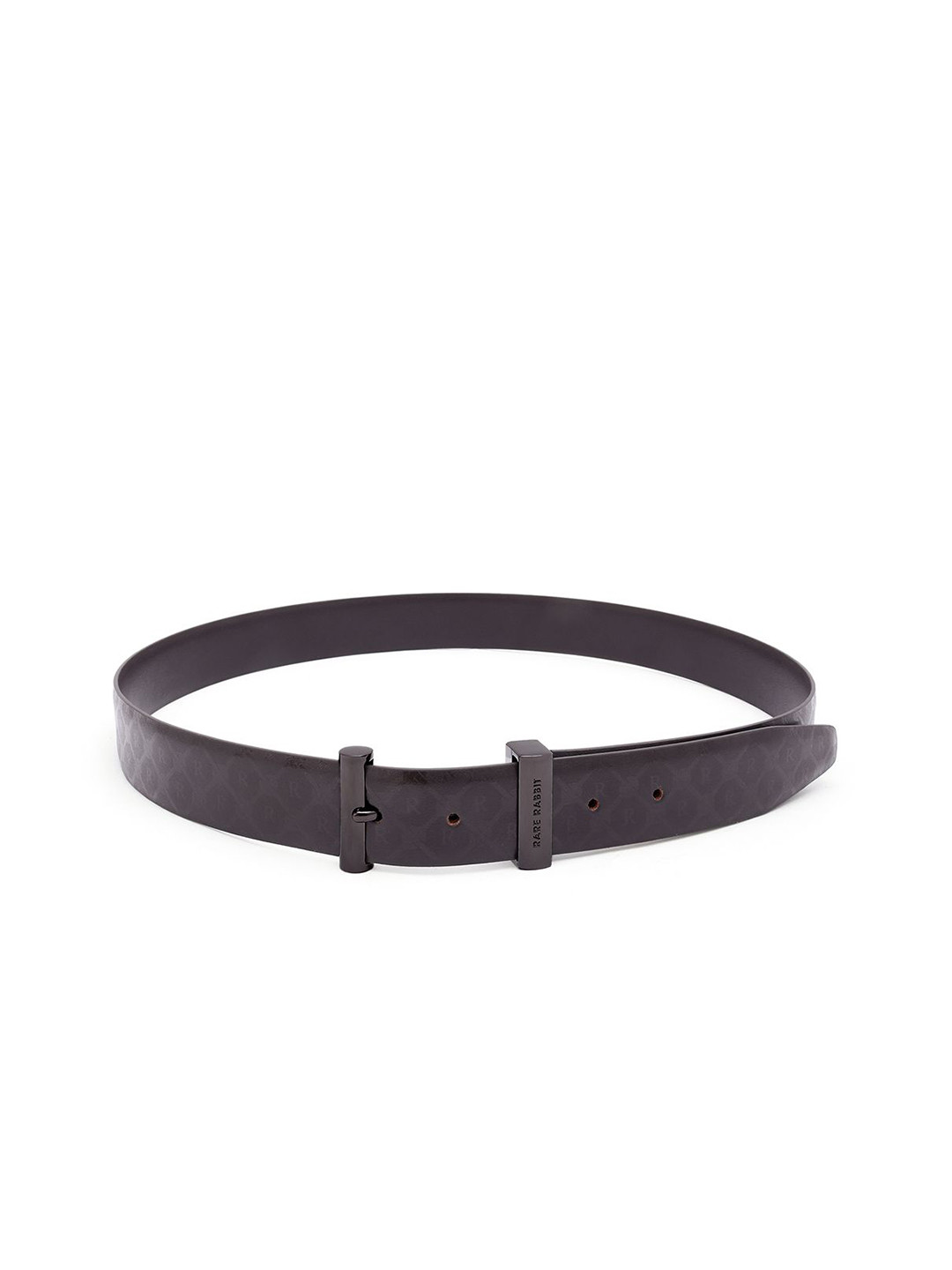 Buy RARE RABBIT Men Textured Leather Reversible Belt - Belts for Men ...