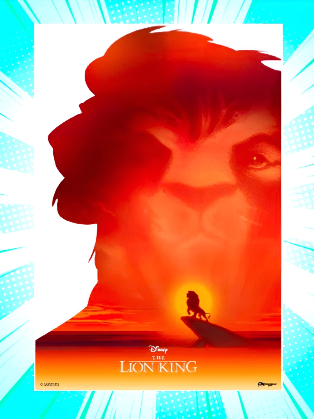 Buy Entertainment Store Lion King Simba Mini Poster - Photo Frames for ...