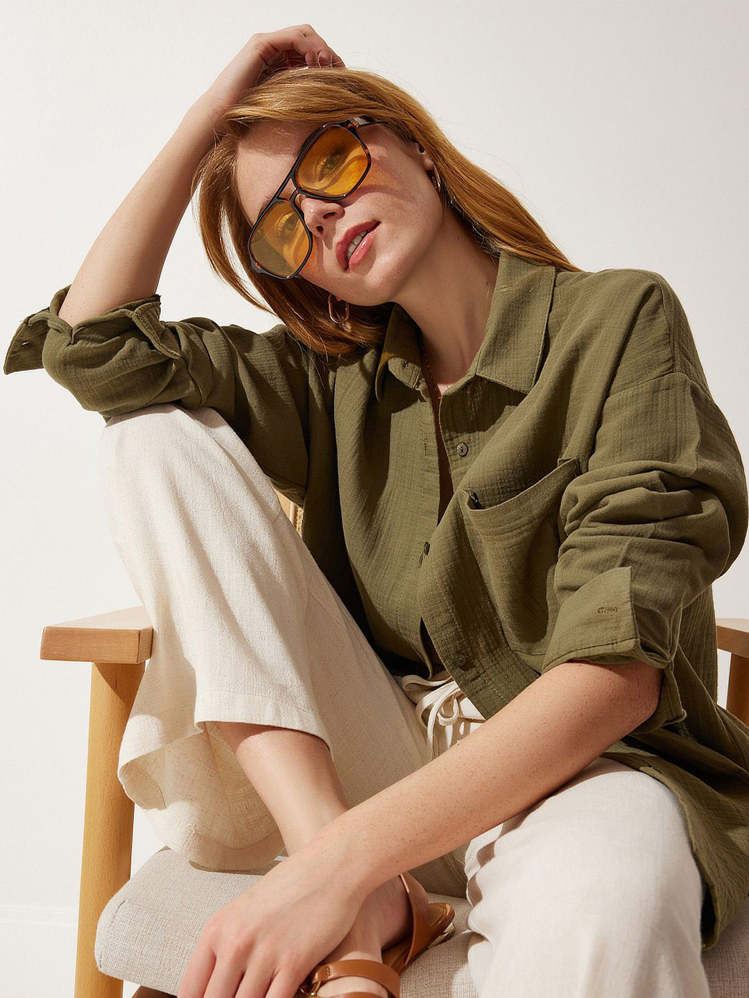 Buy Happiness Istanbul Women Opaque Casual Shirt - Shirts for Women ...