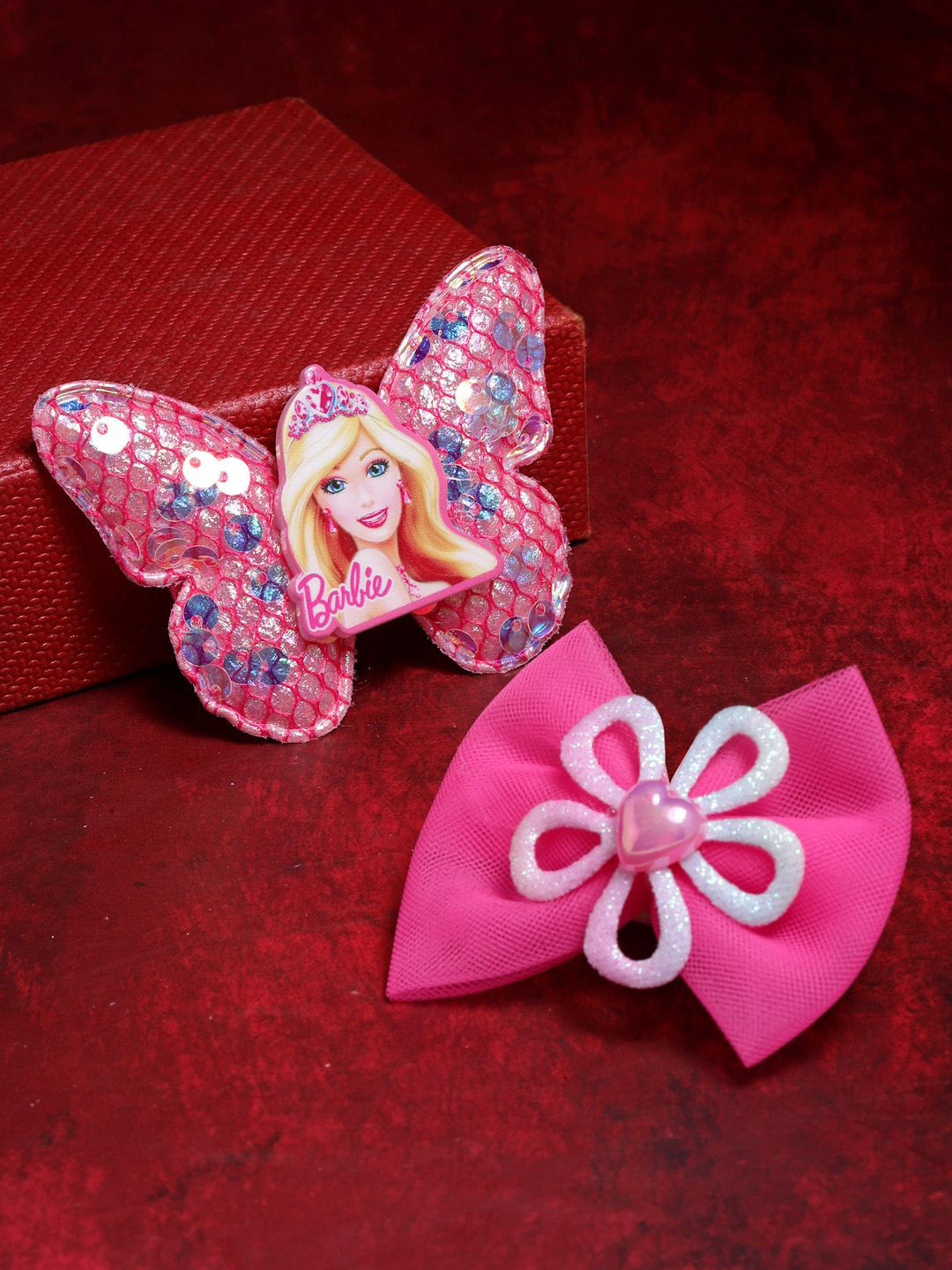 Buy Stoln Girls Set Of 2 Barbie Hair Clips - Hair Accessory for Girls ...
